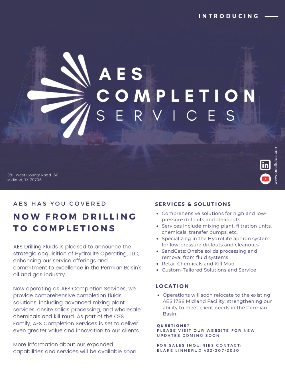 AES COMPLETION SERVICES – AES Drilling Fluids