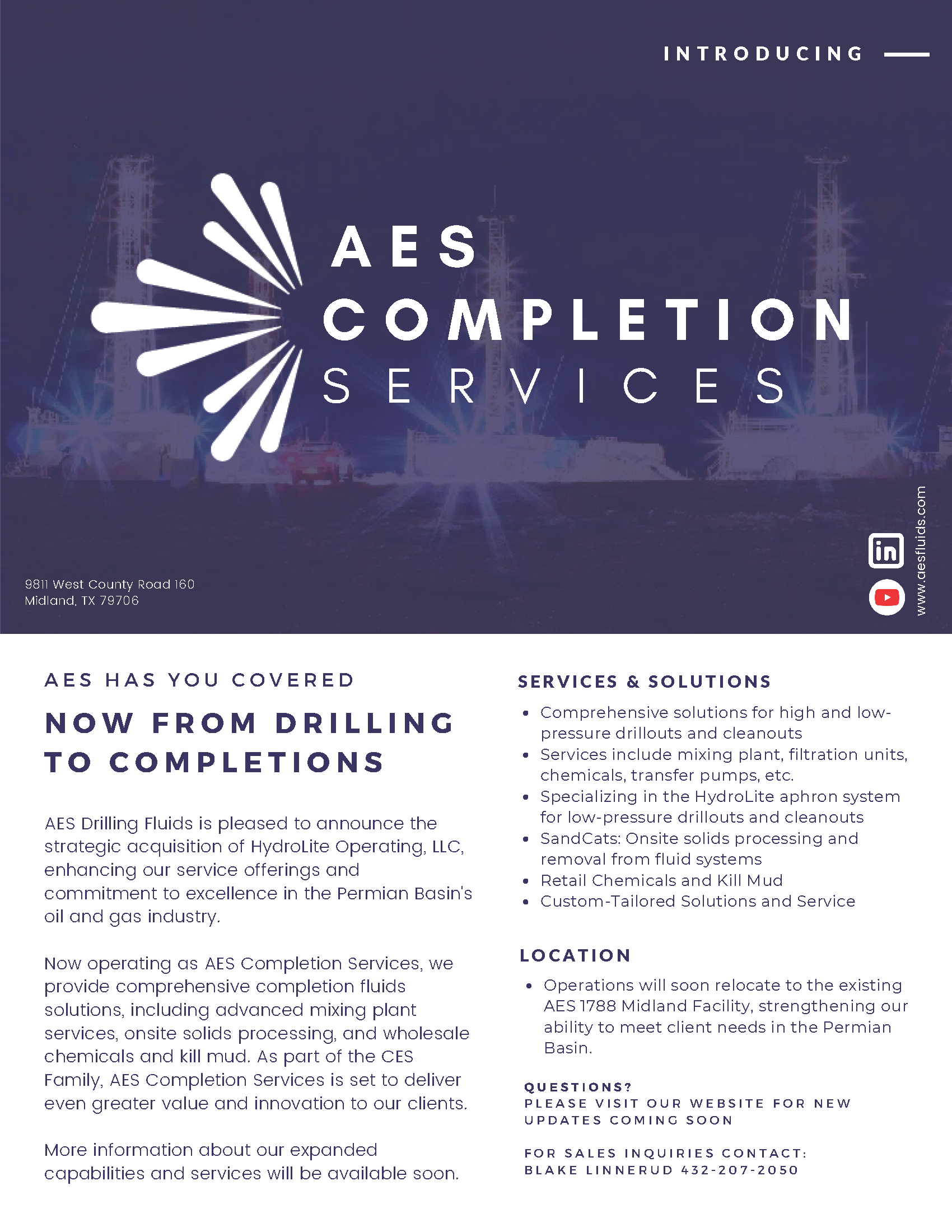 AES COMPLETION SERVICES – AES Drilling Fluids